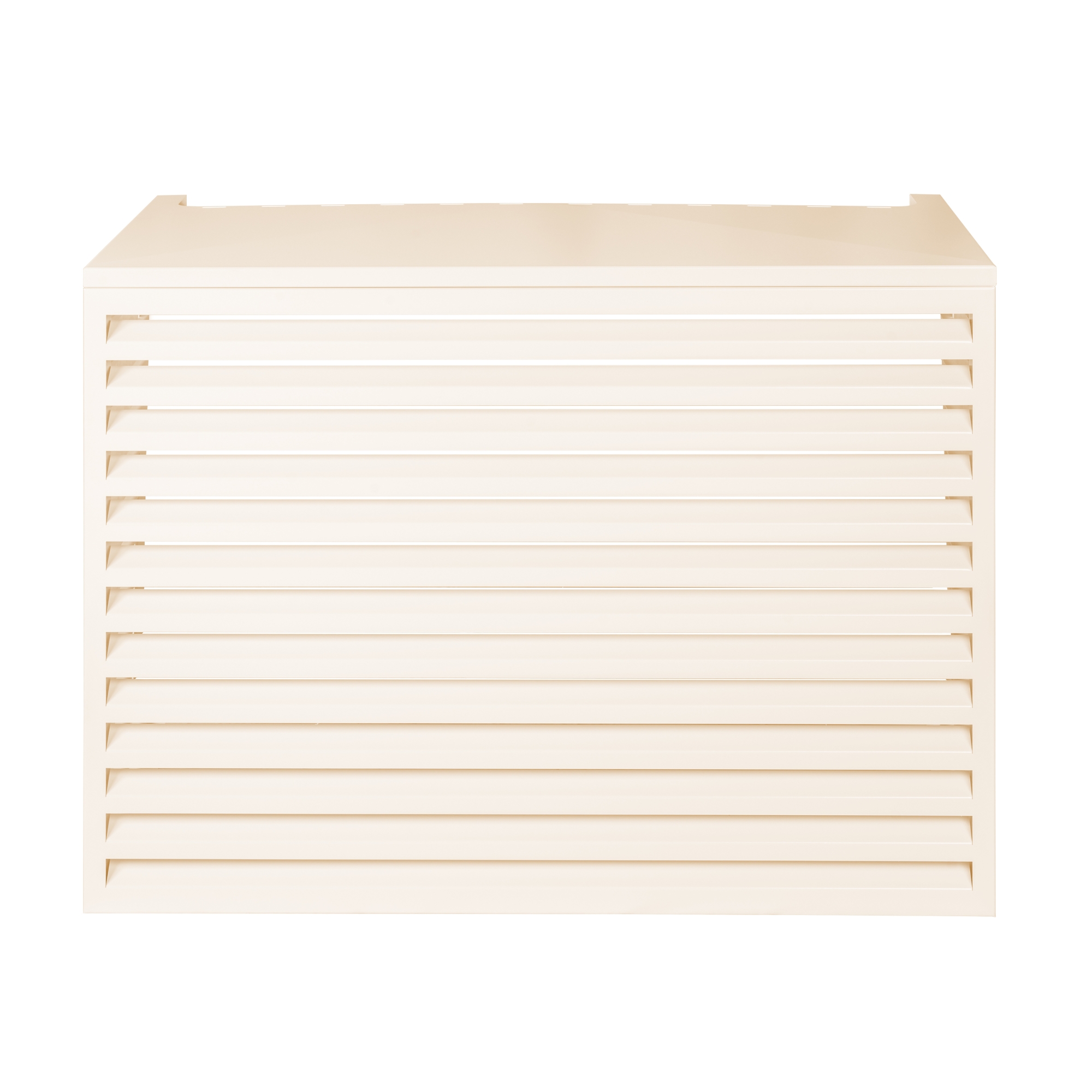 Cache pour climatisation et pompe à chaleur en aluminium - Devaux